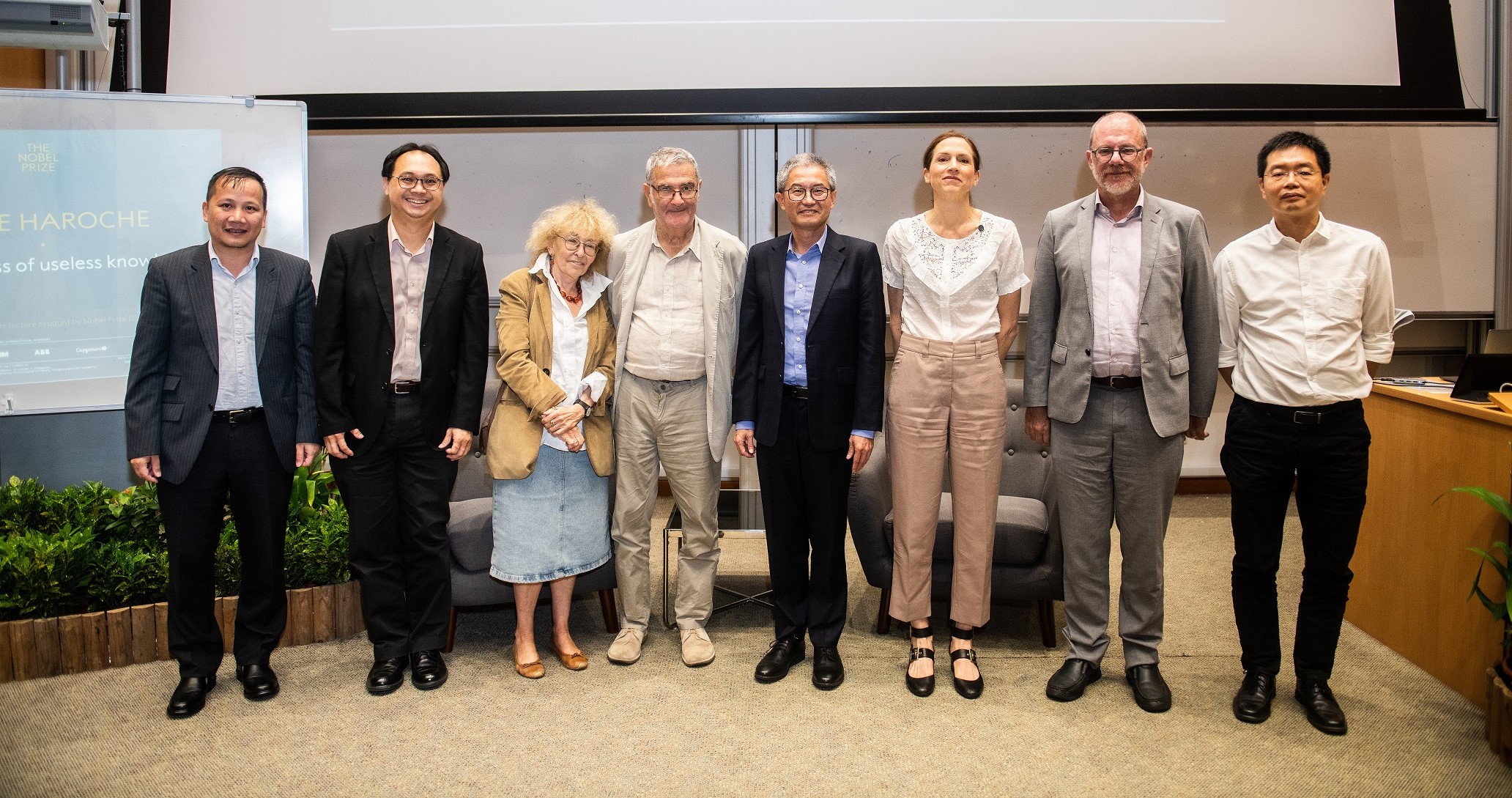 Nobel Prize Laureate Lecture at NTU by Prof Serge Haroche | Institute ...