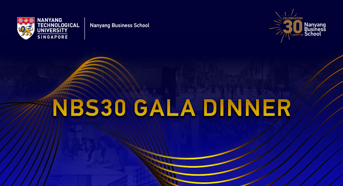 Gala Dinner | Nanyang Business School | NTU Singapore